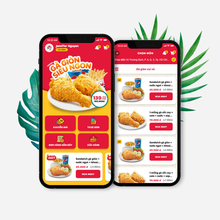 Jollibee Vietnam Ordering Application - Levinci Group