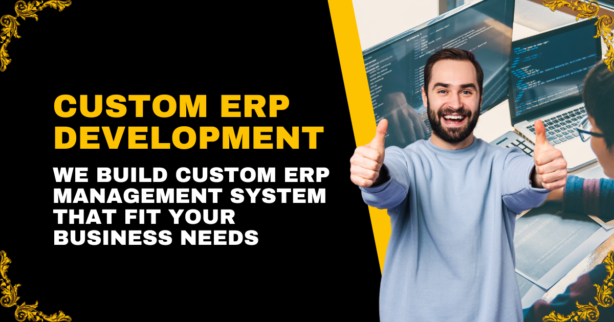 Custom ERP development services - Prestige & 100% Commitment